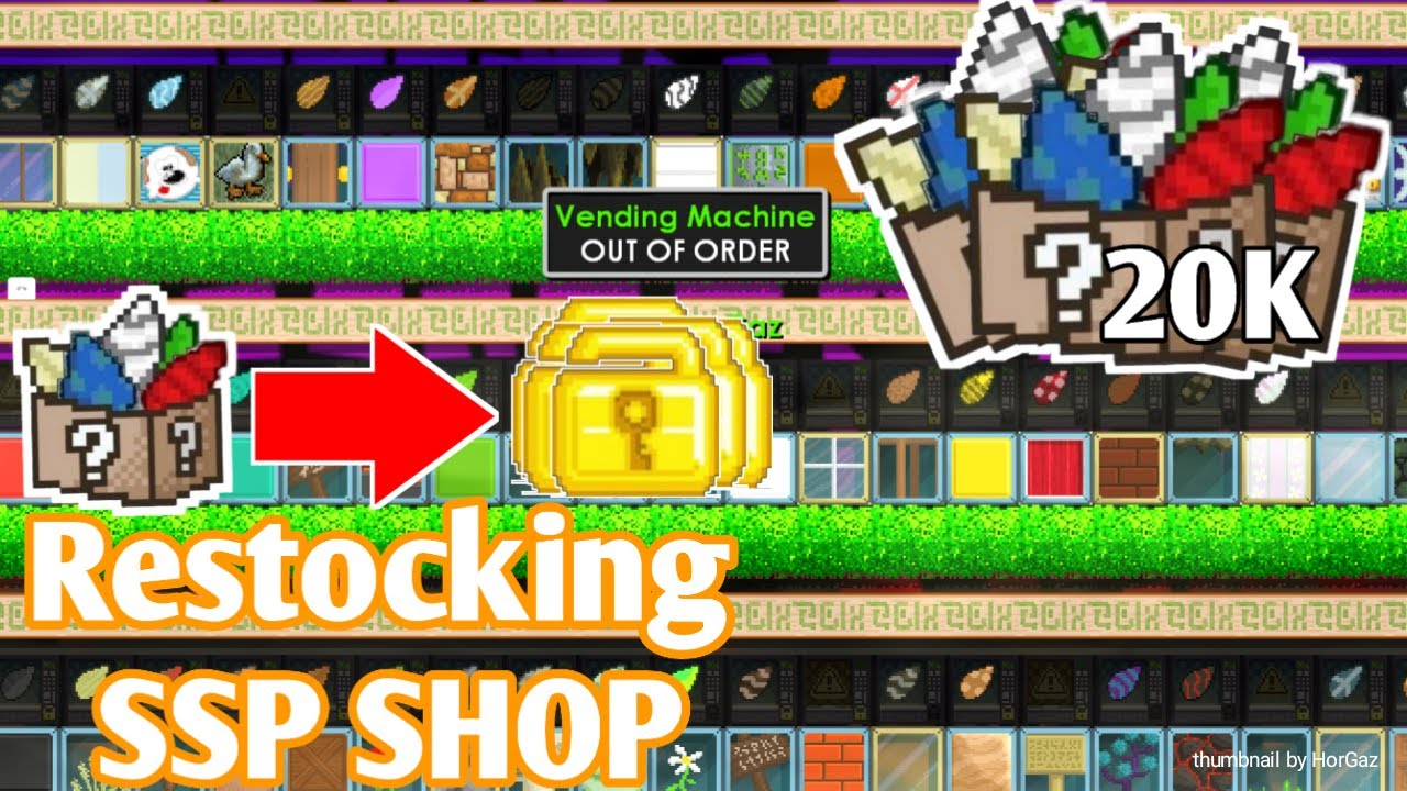 Buying And Restocking SSP Shop! [ 20.000 SSP ] - YouTube
