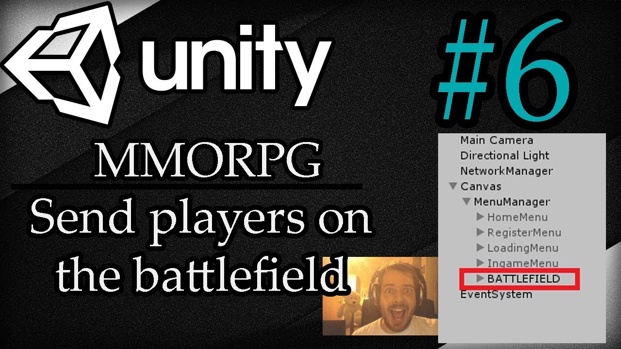 Unity 3D Tutorial #6: MMORPG | Send players on the battlefield - YouTube