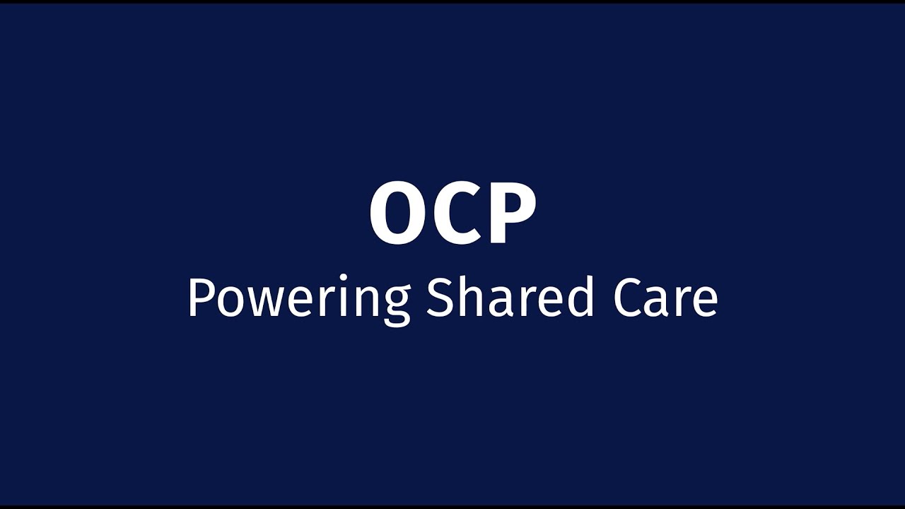 One Care Plan (OCP): Powering Shared Care - YouTube