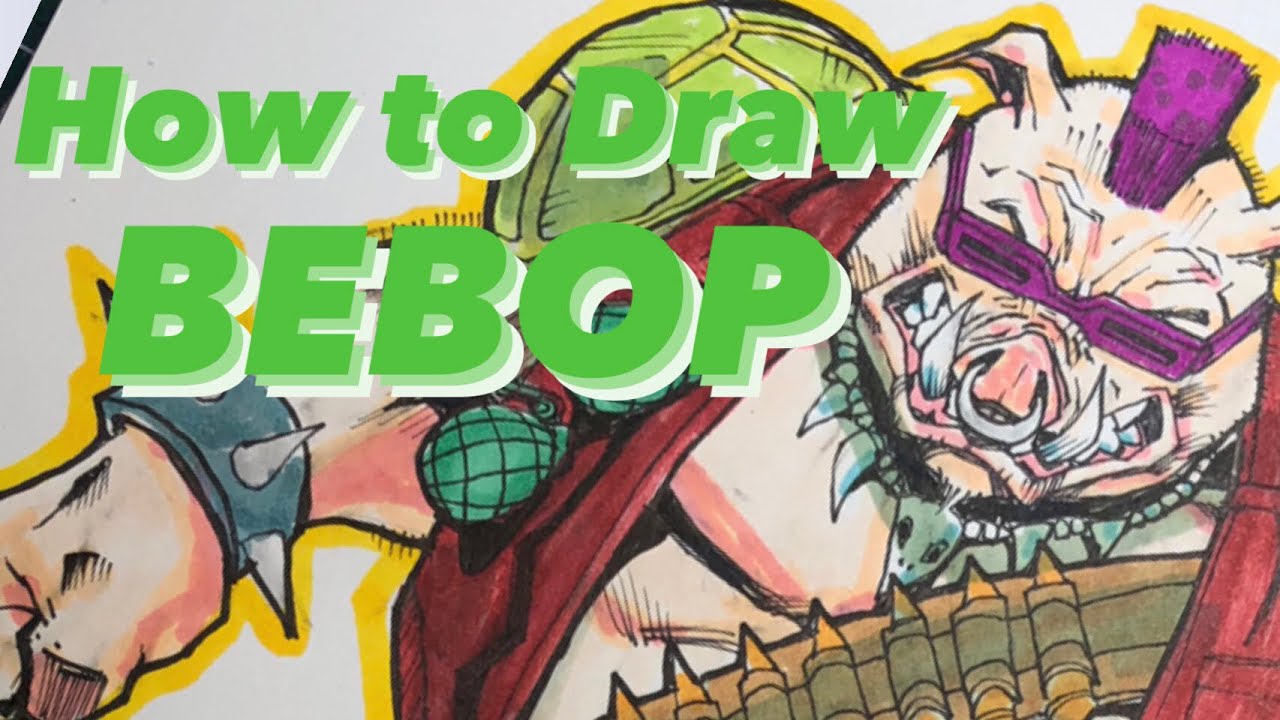 How to Draw Bebop - YouTube