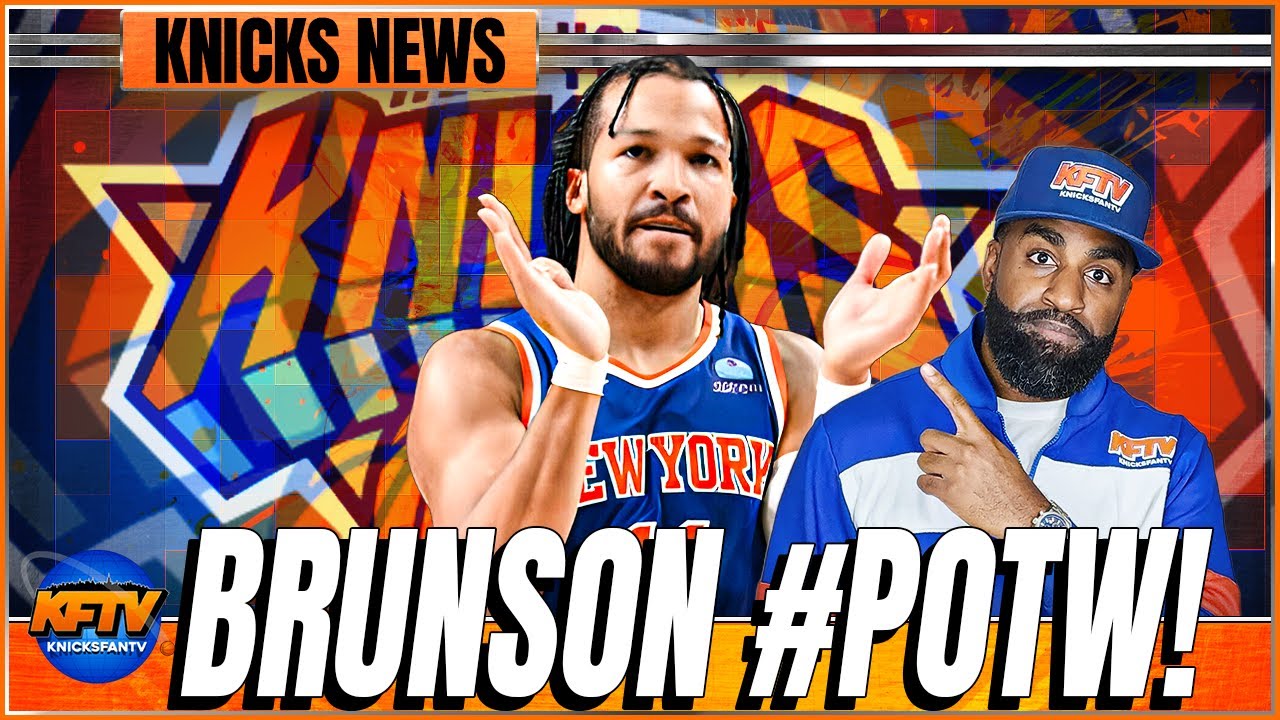Knicks News: Jalen Brunson Named The East's Top Dog Again! - YouTube