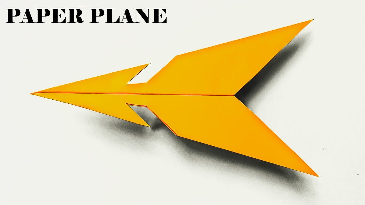Paper rocket plane | how to make flying jet plane with paper | Best ...