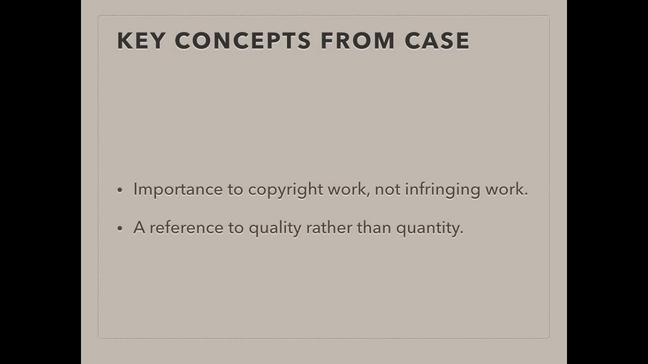 Substantial Part - YouTube