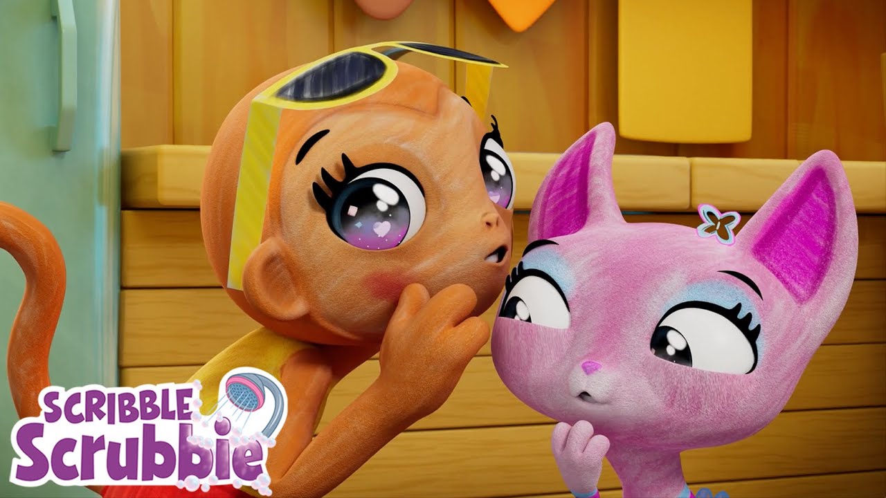 Can You Keep A Secret? 🤫 Crayola Scribble Scrubbies | Cartoons for Kids ...