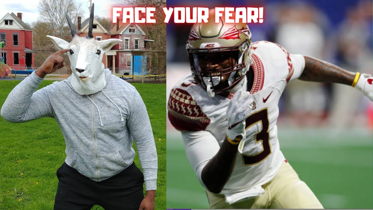 The SECRET to how to not be scared to hit in football ... This changes ...