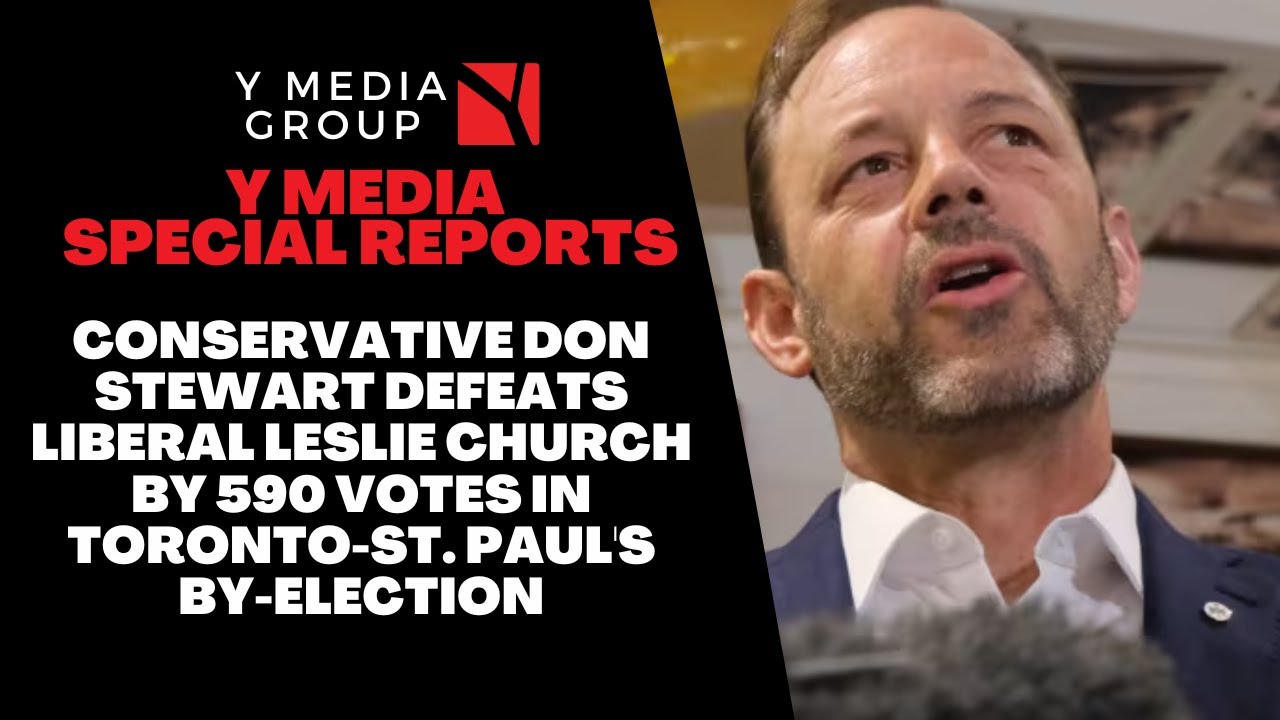 CONSERVATIVE DON STEWART DEFEATS LIBERAL LESLIE CHURCH BY 590 VOTES IN ...