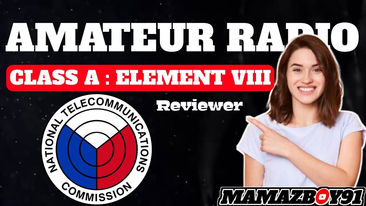 HAM RADIO CLASS A : ELEMENT 8 Reviewer - YouTube
