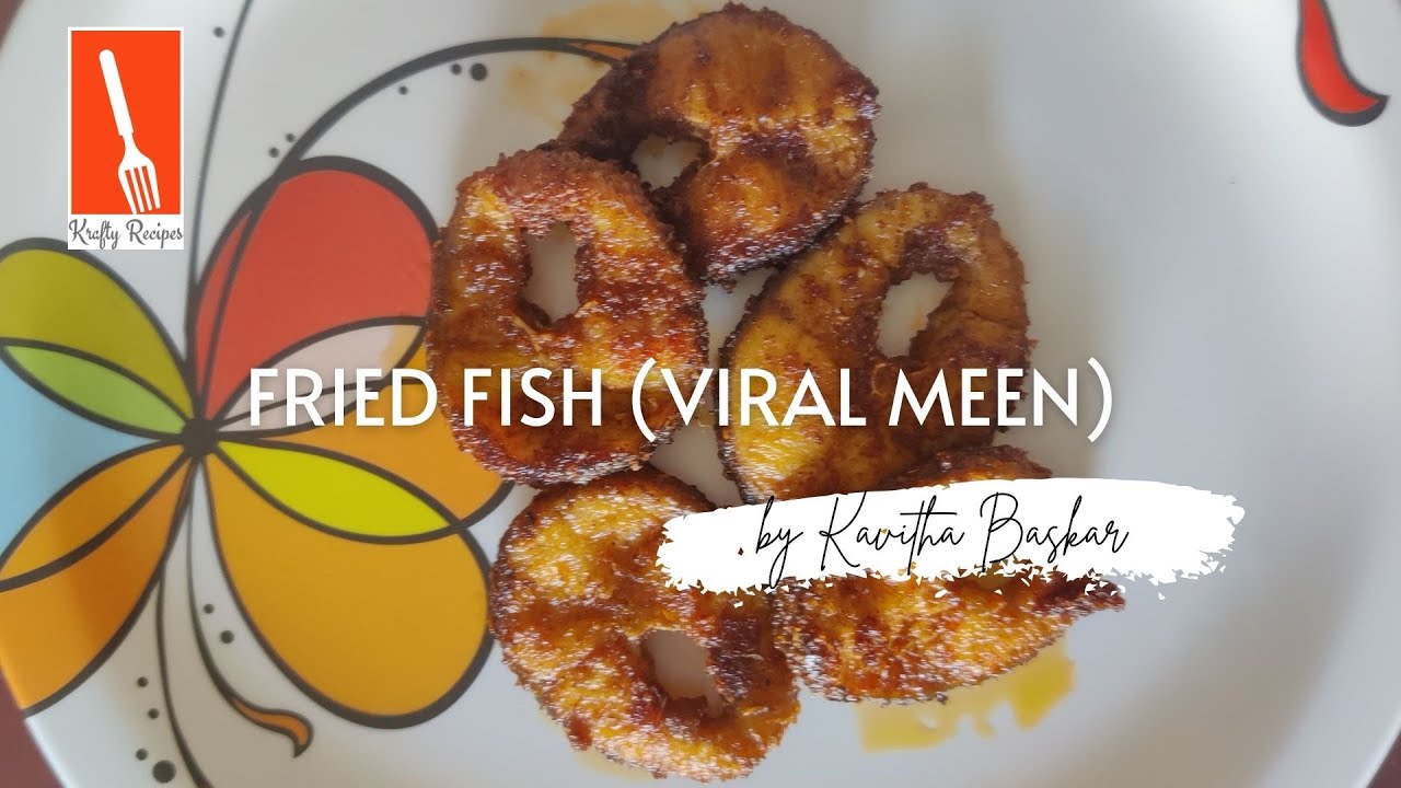 Fish Fry | Murrel Fish Fry | Viral Meen Varuaval | Krafty Recipes ...