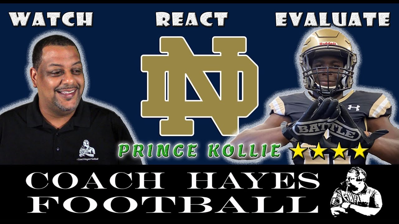 Prince Kollie Highlights - He is committed to Notre Dame. # ...