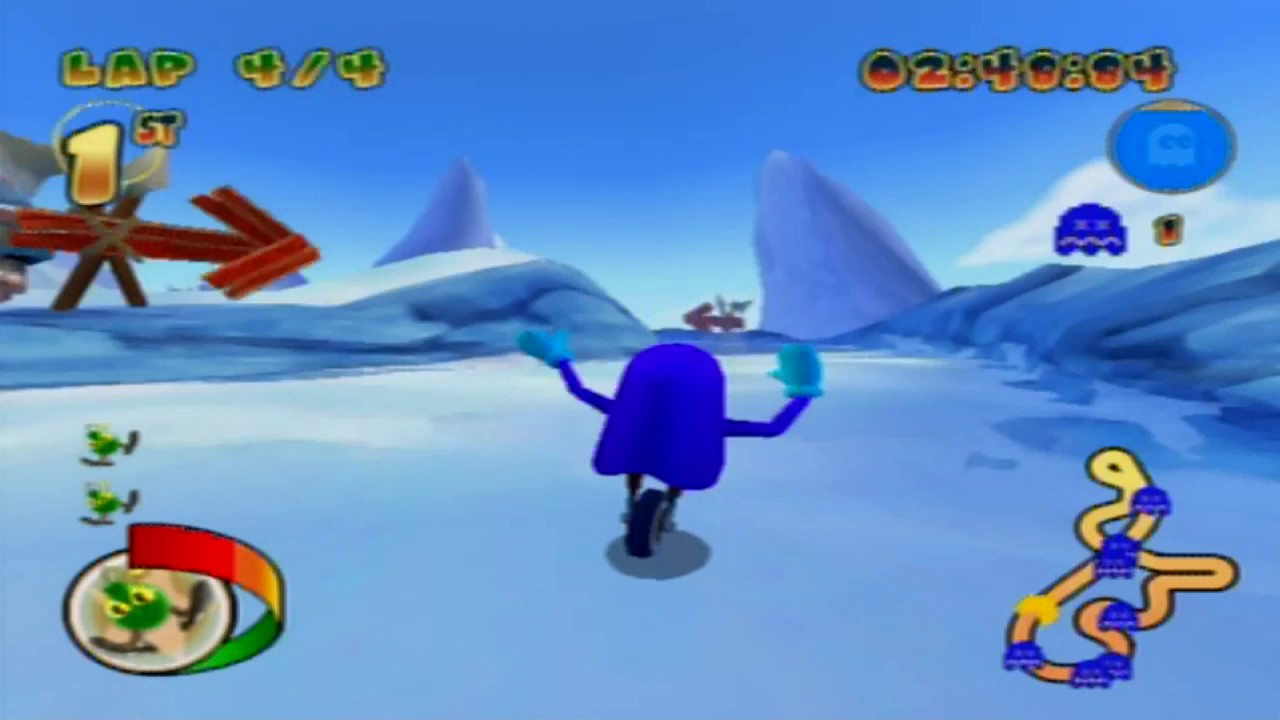 Pac-Man World Rally: 2 - Grape Cup (Normal Mode) - YouTube