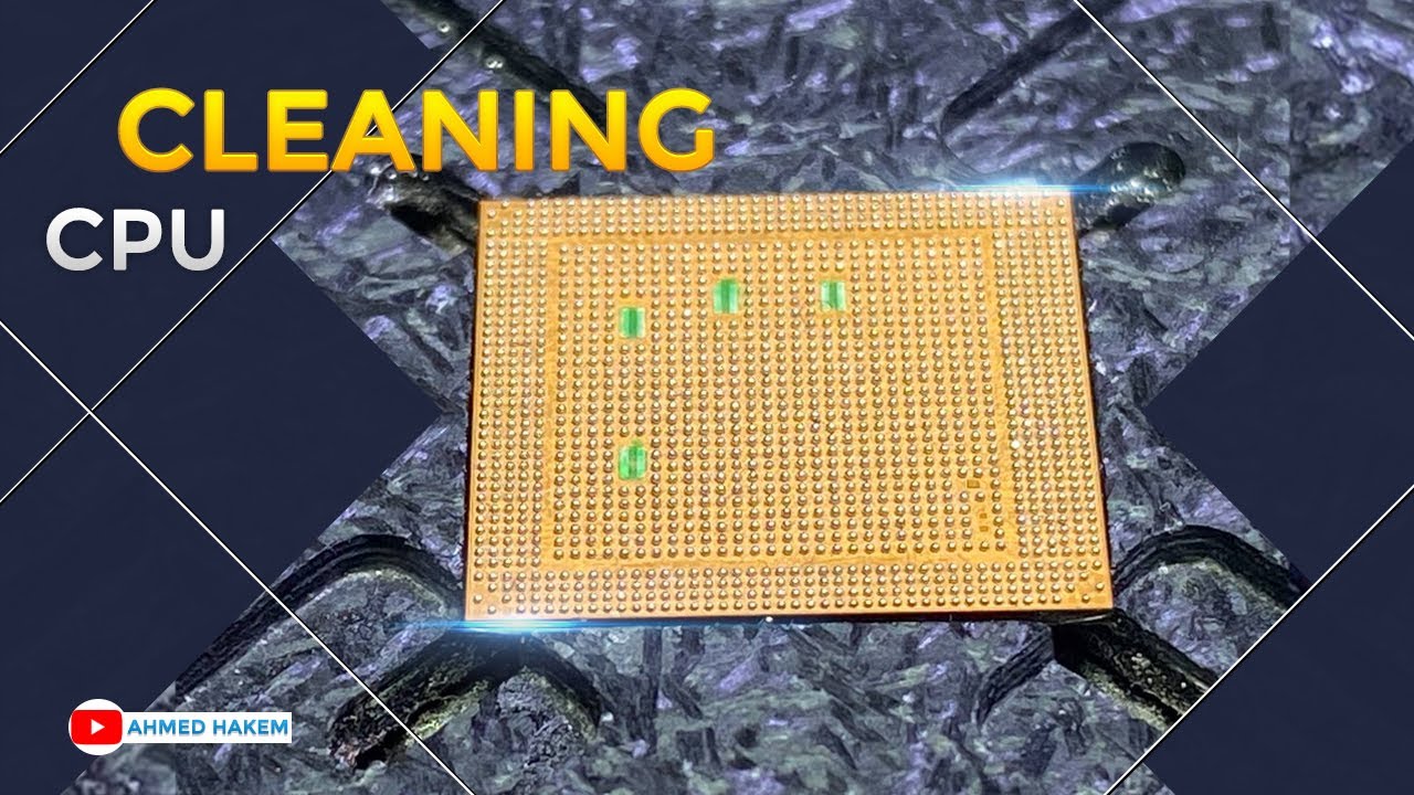 cpu cleaning safe way - YouTube