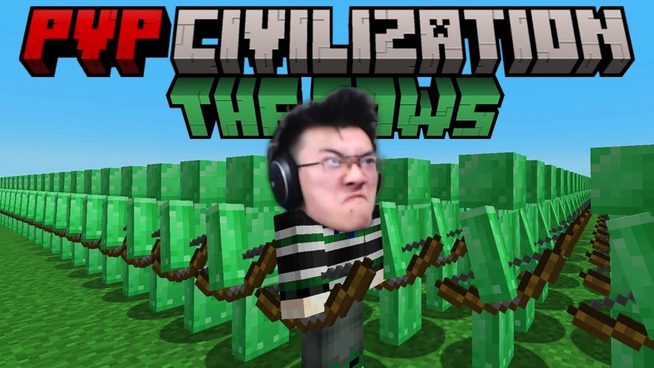 BTMC Reacts to "Minecraft but I become a BOW in PVP CIVILIZATION" - YouTube