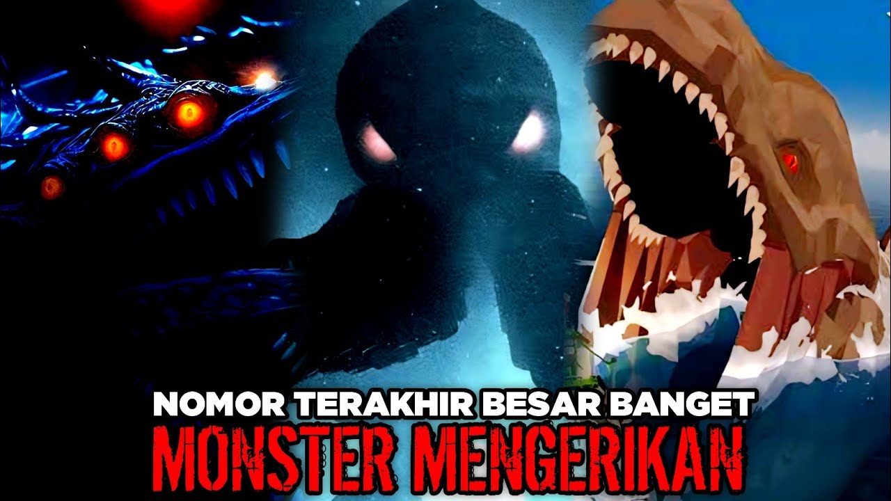 10 Monster Laut Terbesar Dan Paling Mengerikan Dalam Game - YouTube