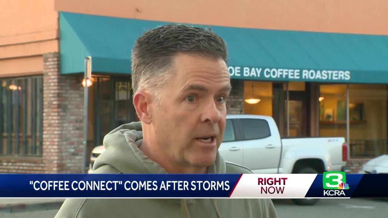 Free coffee offer sparks conversations with PG&E leaders - YouTube