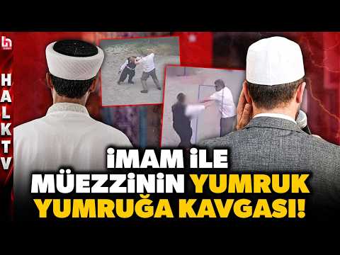 İMAM İLE MÜEZZİN BİRBİRİNE GİRDİ! Yumruk yumruğa kavgaya tutuştular! Perde arkası şoke etti!