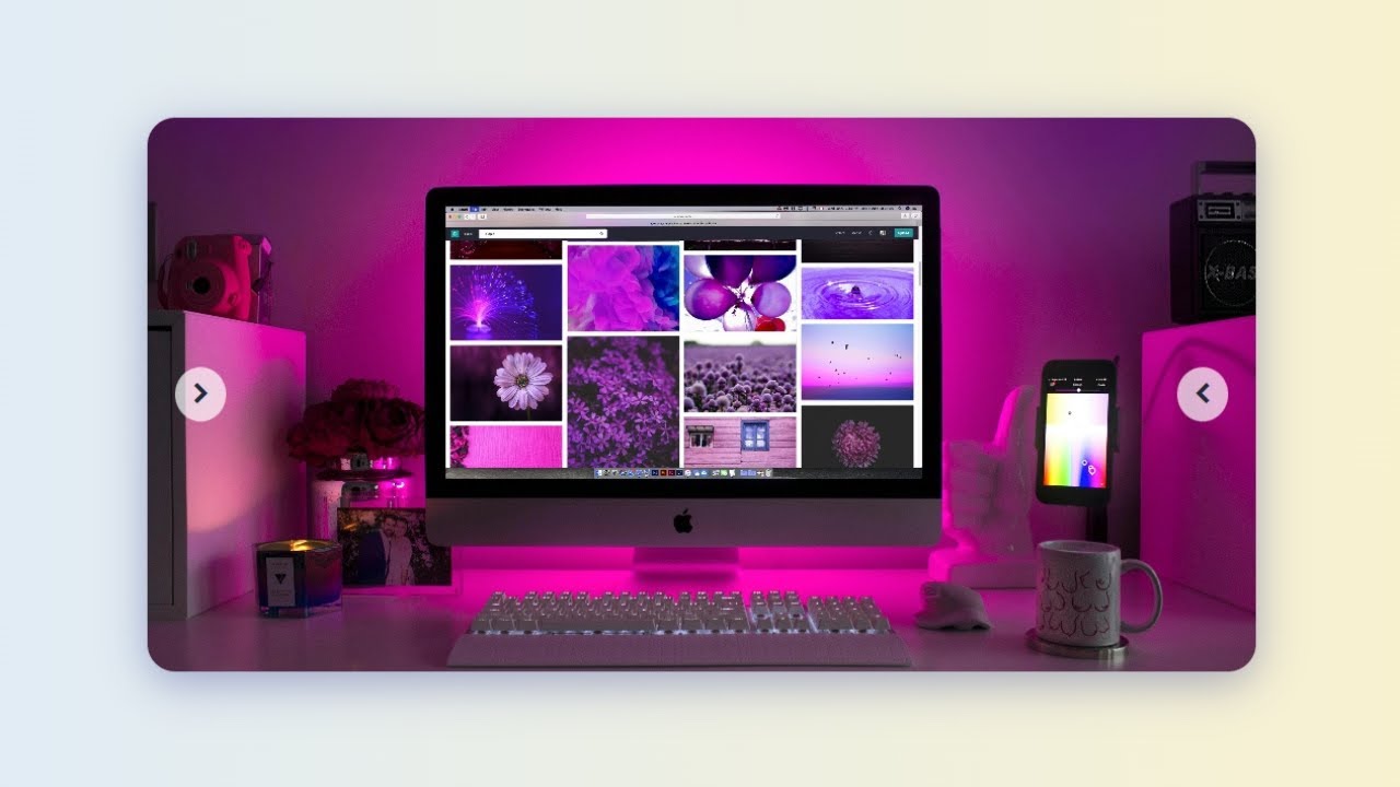 Create an Image Slider using HTML, CSS & JavaScript - YouTube