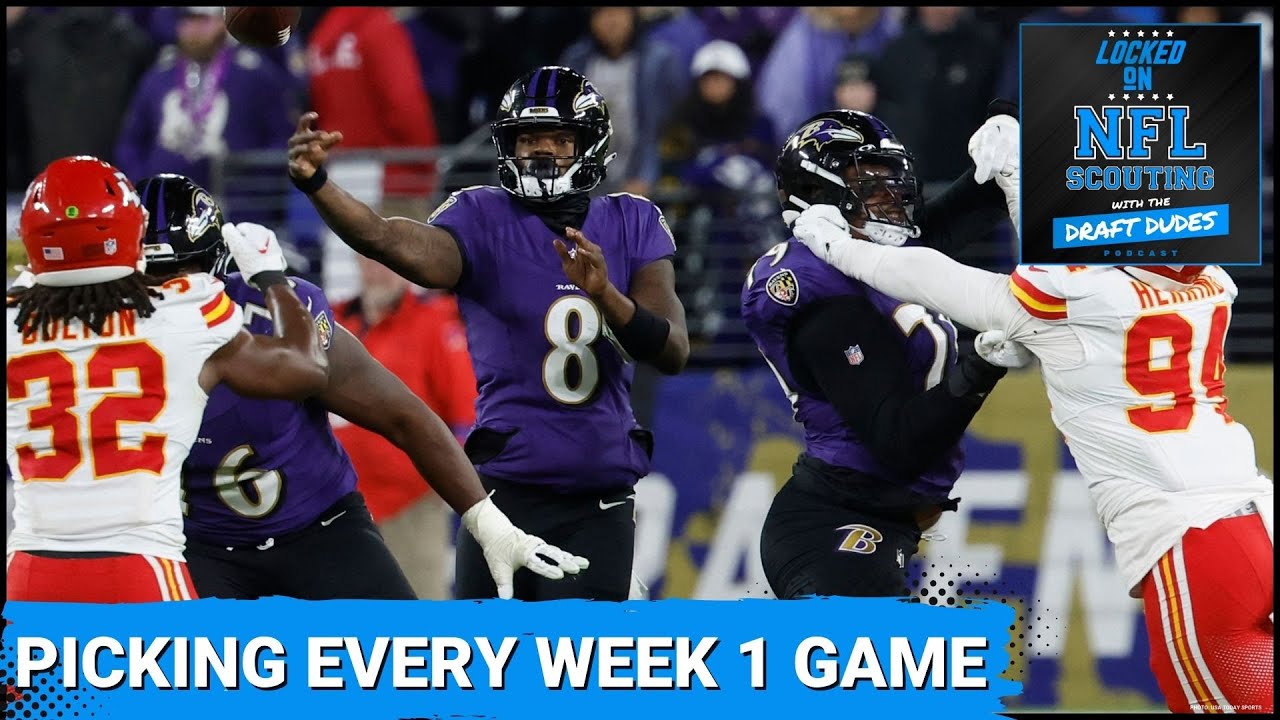 Week 1 NFL Picks: Ravens or Chiefs? Packers or Eagles? Dolphins or ...