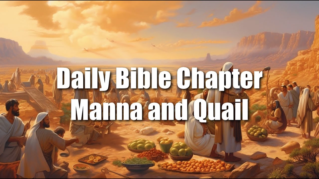 Daily Bible Chapters: Exodus 16 - Manna and Quail from Heaven - YouTube