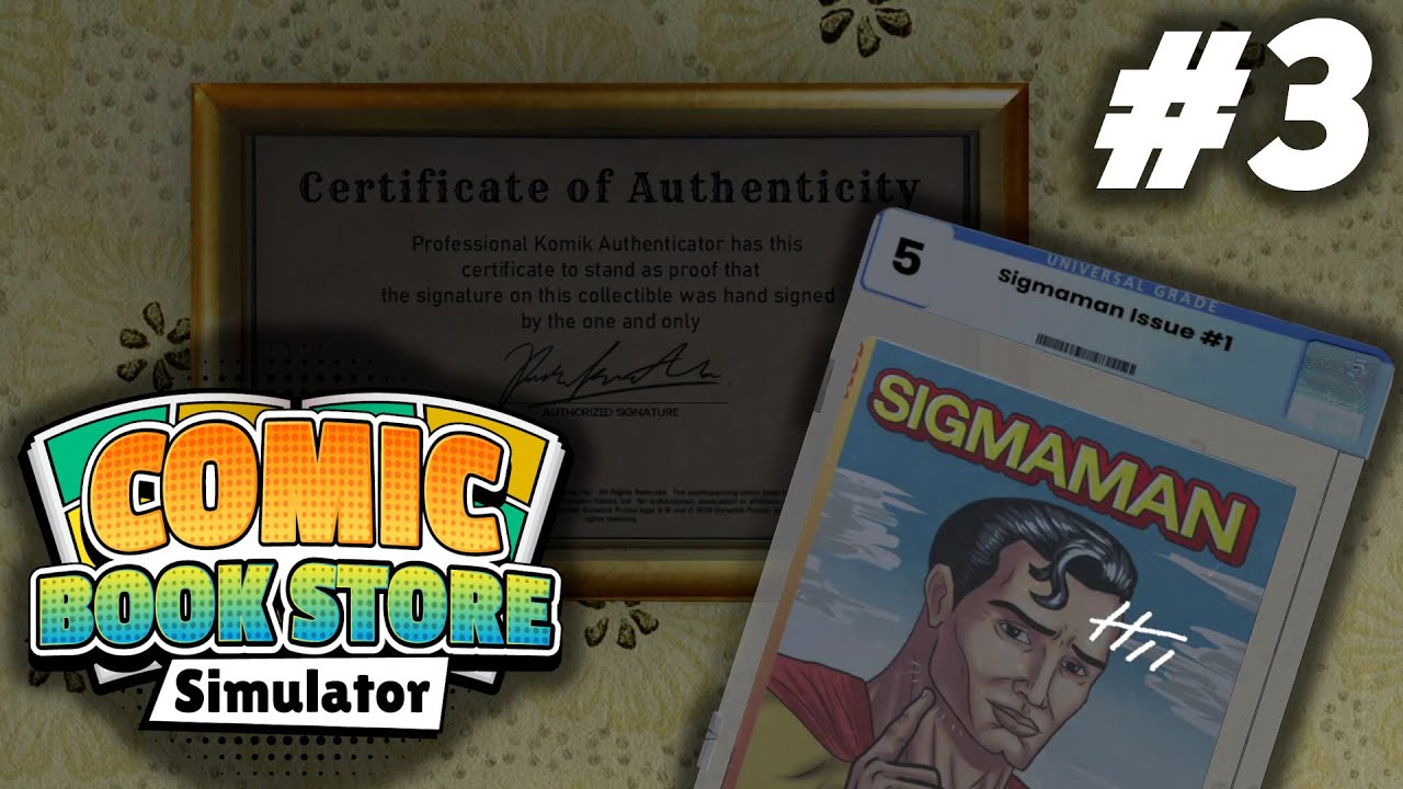 Graded Comics - Comic Book Store Simulator #3 [PC] - YouTube