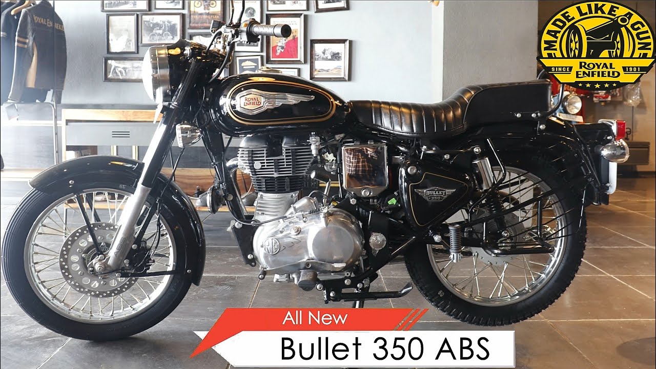 Bullet 350 ABS | Rear Wheel Lift Protection | Walkaround review in ...