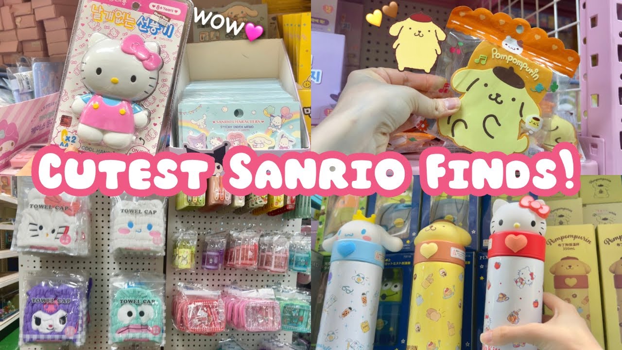 Hidden Sanrio Heaven in Korea?! 🛍️🎀 Stationery & More! - YouTube