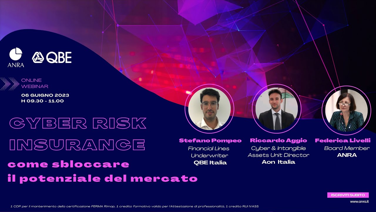Cyber Risk Insurance come sbloccare il potenziale del mercato - YouTube