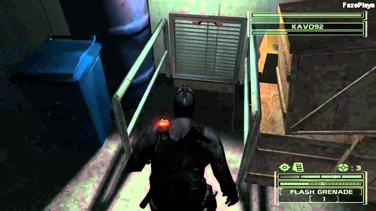 FazePlays Splinter Cell: Chaos Theory COOP - Nuclear Plant - YouTube