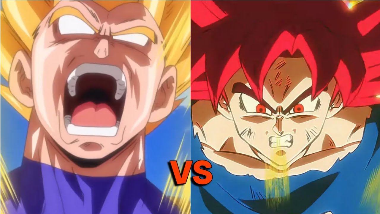 Goku Rage Vs Vegeta Rage | Dragon Ball | Goku | Vegeta - YouTube