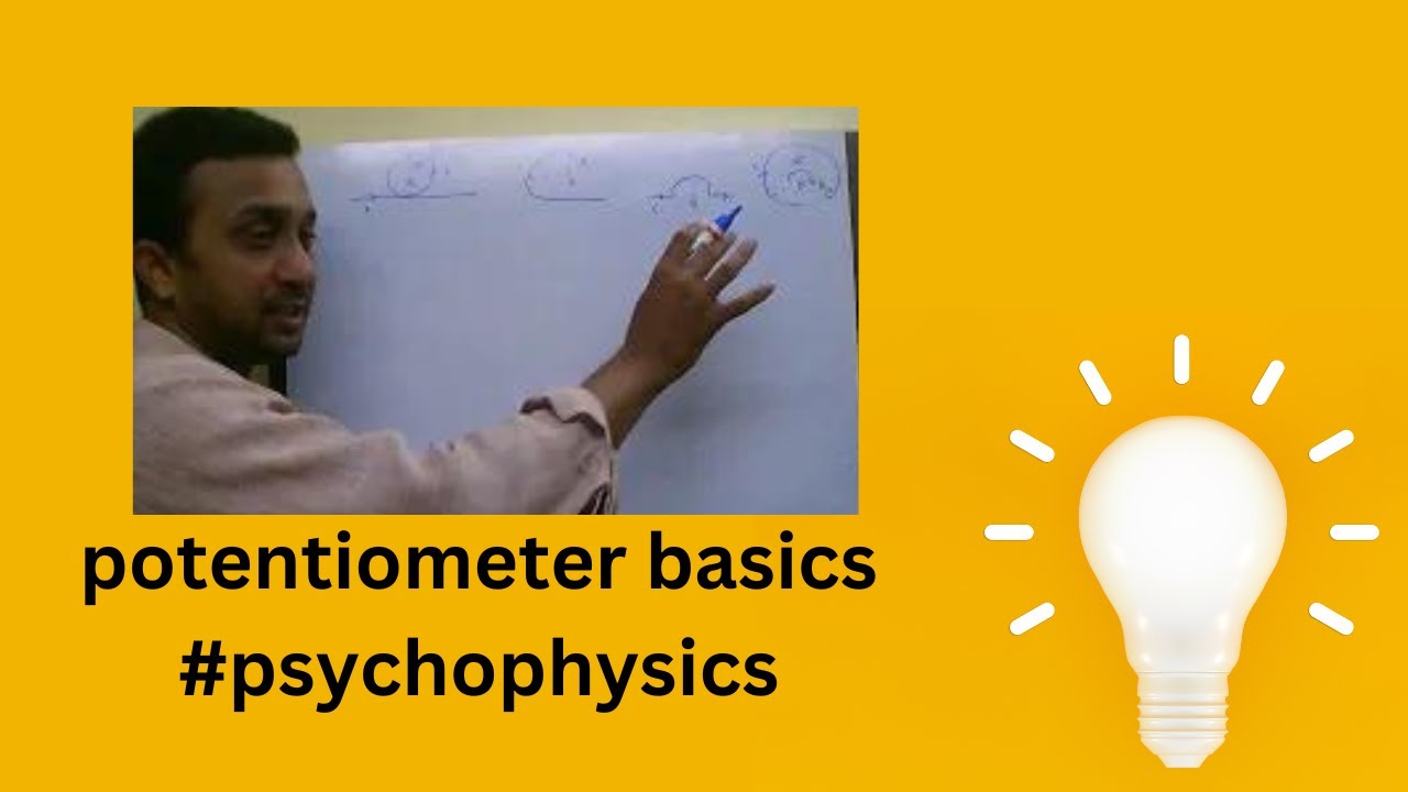 potentiometer basics... - YouTube