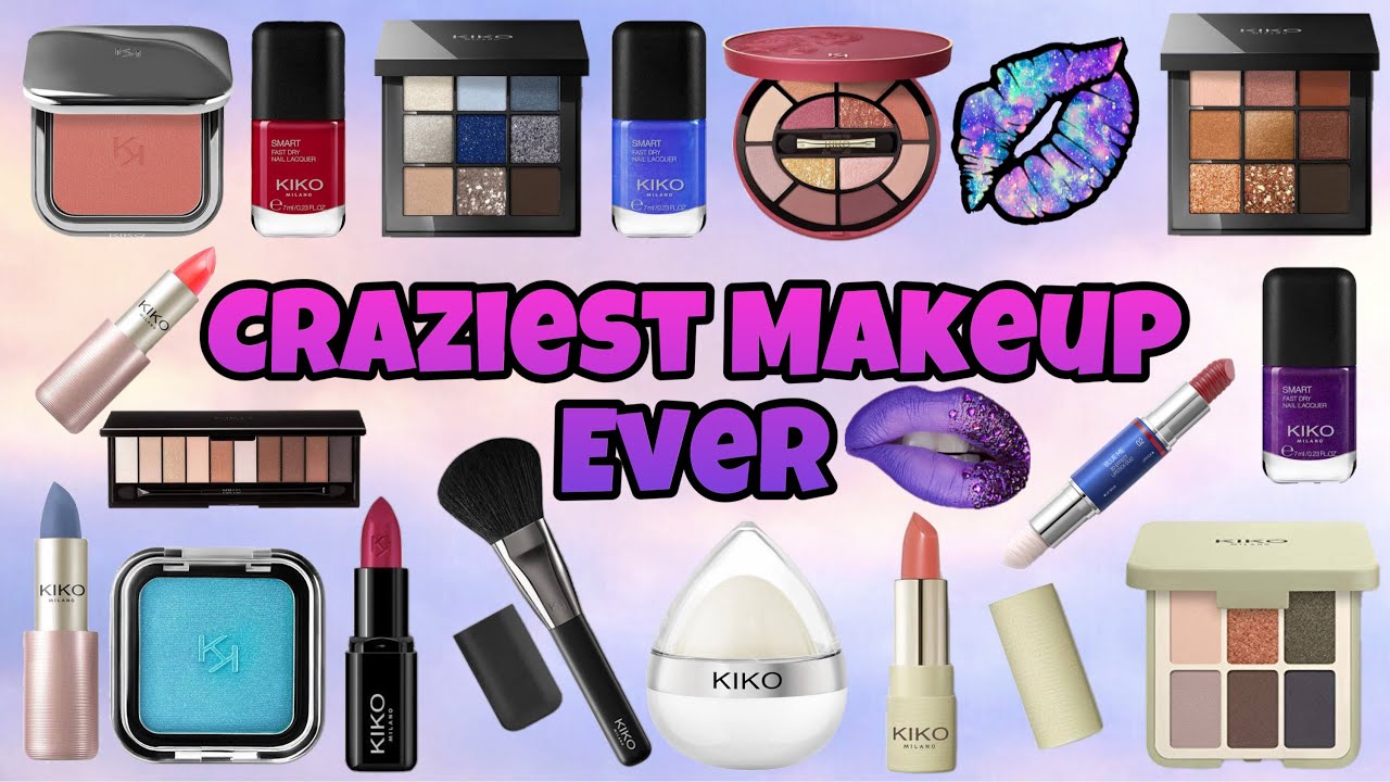 Craziest Makeup Ever💜 - YouTube