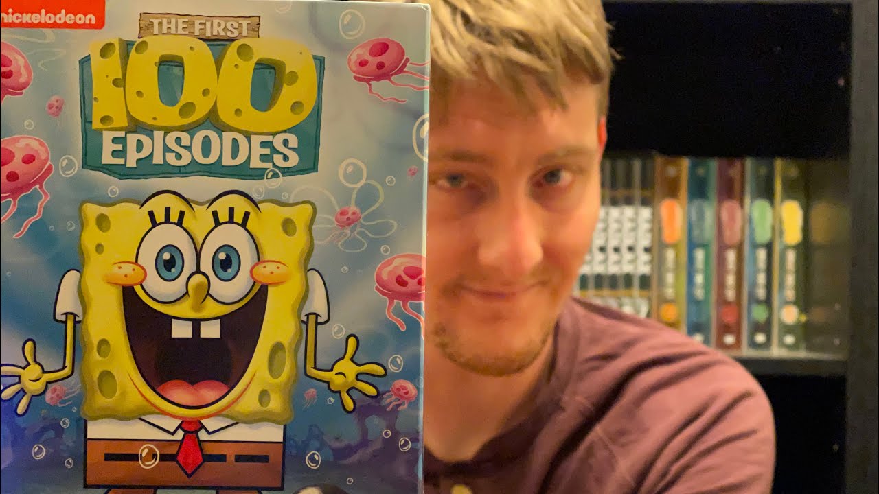 SpongeBob SquarePants the first 100 episodes unboxing - YouTube