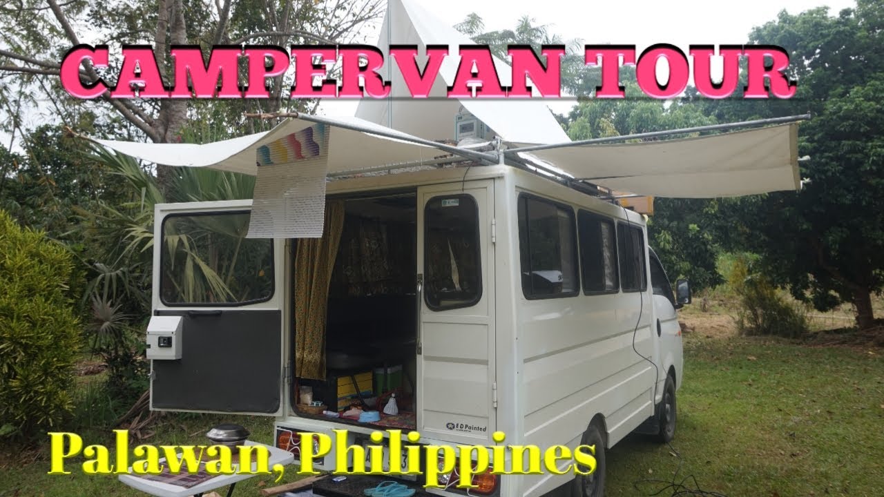 Campervan, House Tour in the Philippines / bahay kubo na may gulong ...