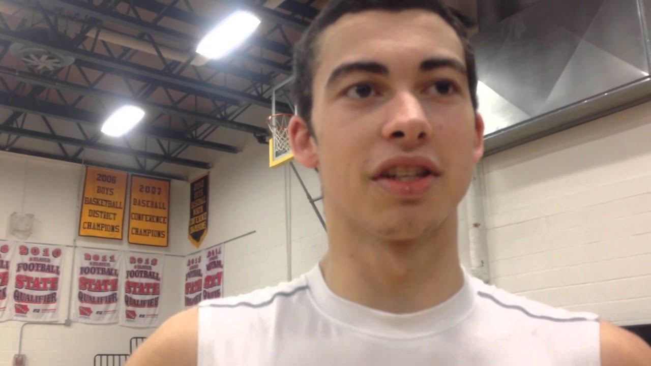 Janesville's Isaiah Carlson post game interview - YouTube
