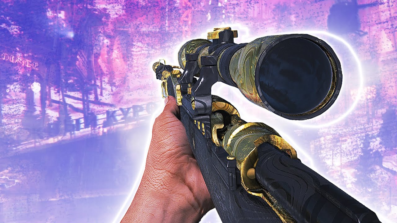 the best kar98 sniping you'll see.. (gold camo unlocked) - YouTube