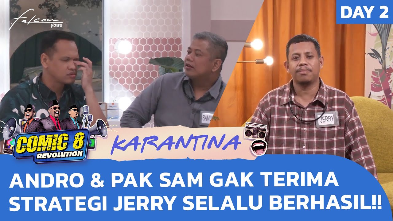 Andro & Pak Sam Gak Terima Strategi Jerry Selalu Berhasil!! #comic8revolution #karantinaday2 ...