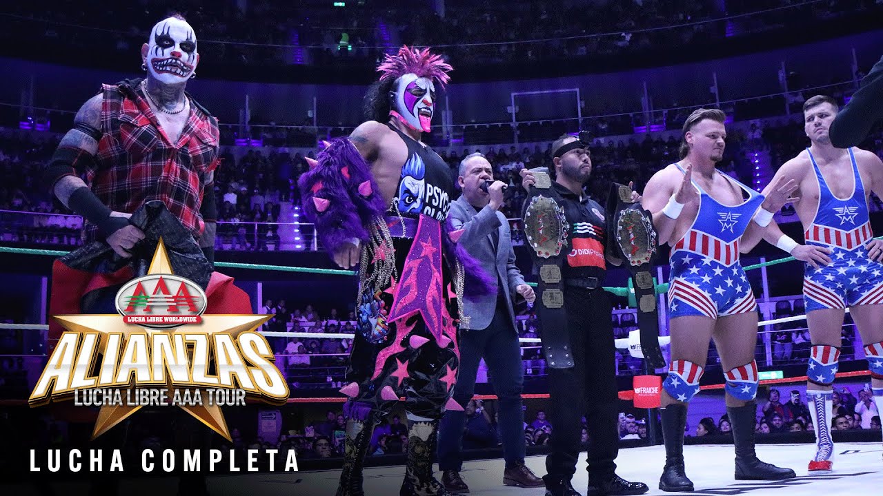 LUCHA COMPLETA: Psycho Clown y Pagano vs. American Made | Lucha Libre ...