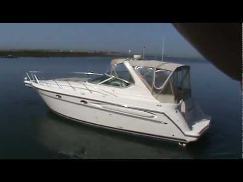 2000 37' Maxum SCR listed by Bay Yachts - YouTube