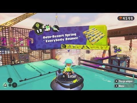 Splatoon 2 - Stage 3-12: Octo-Resort Spring (Hero Brella) - YouTube