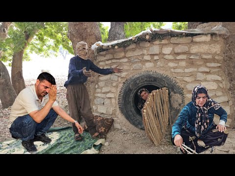 Professional nomadic cooking in nature | Local food with minimal facilities