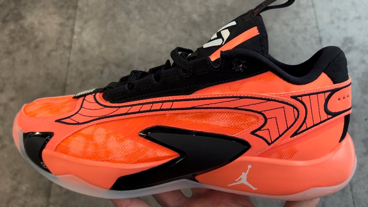 Jordan Luka 2 Bright Mango Orange Basketball Shoes - YouTube