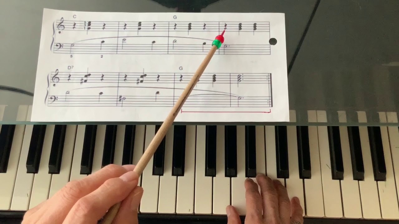 Learn Piano with Cecilia Oh - Alpine Melody, Hush, Little Baby, Damper ...