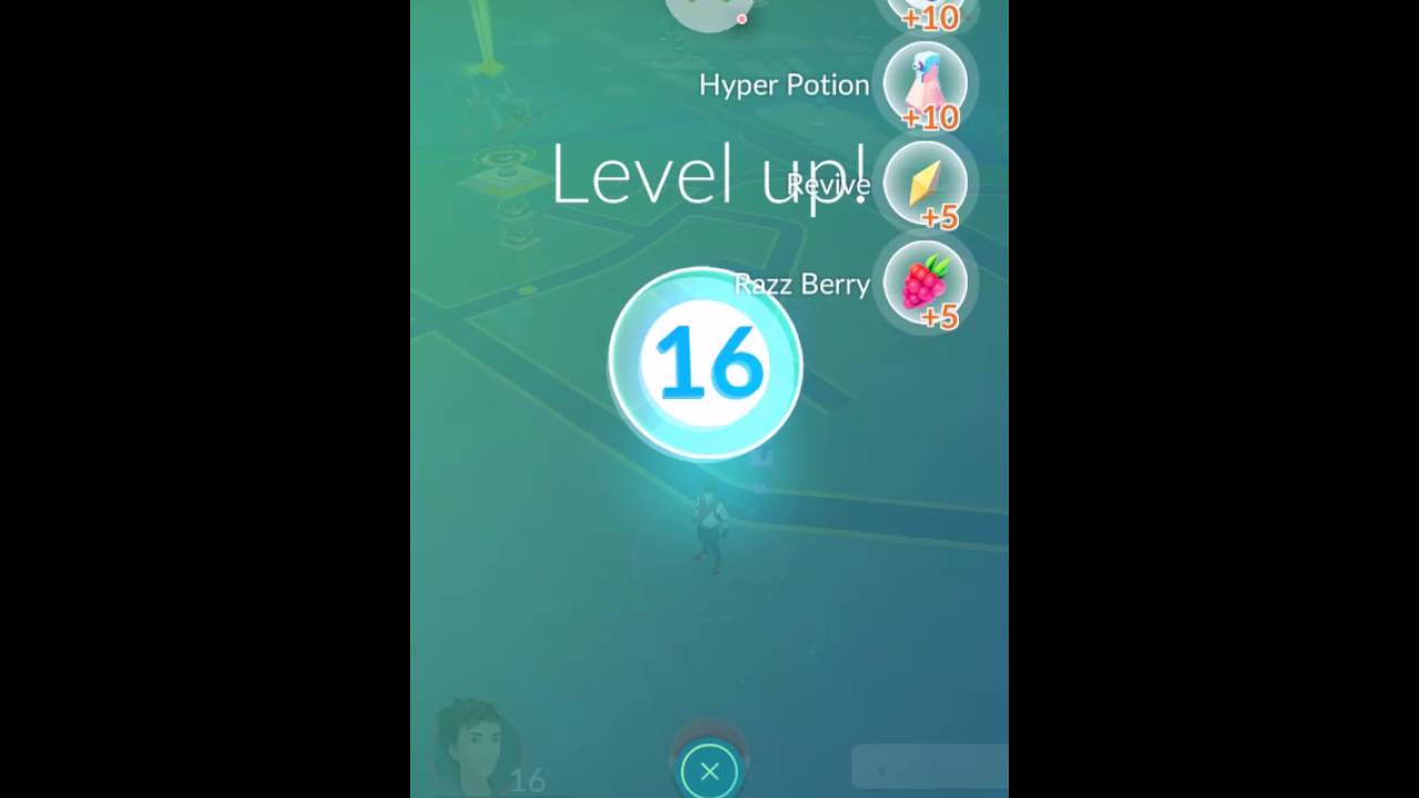 Pokémon Go Level Up Animation - YouTube