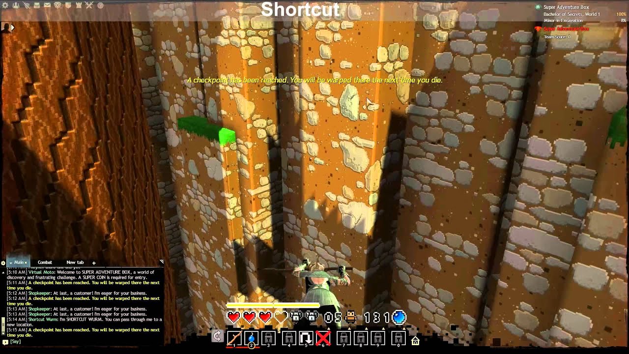 GW2 Super Adventure Box - Zone 2 hidden rooms and shortcut - Bachelor ...