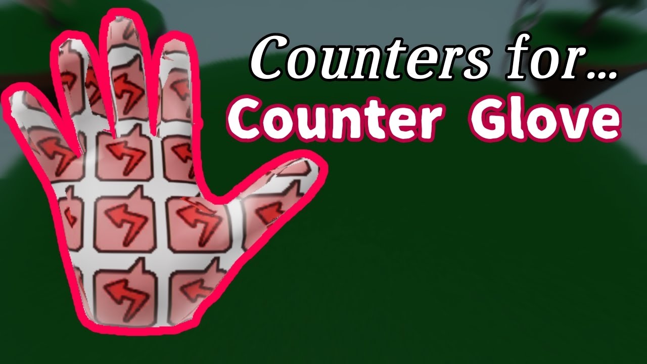 Gloves that can counter the Counter glove | Slap battles - YouTube