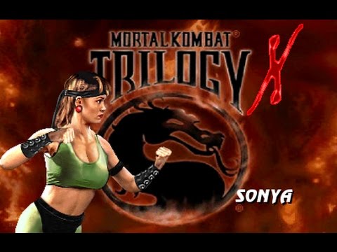 MKTX (MUGEN) - MK1 Sonya Playthrough - YouTube