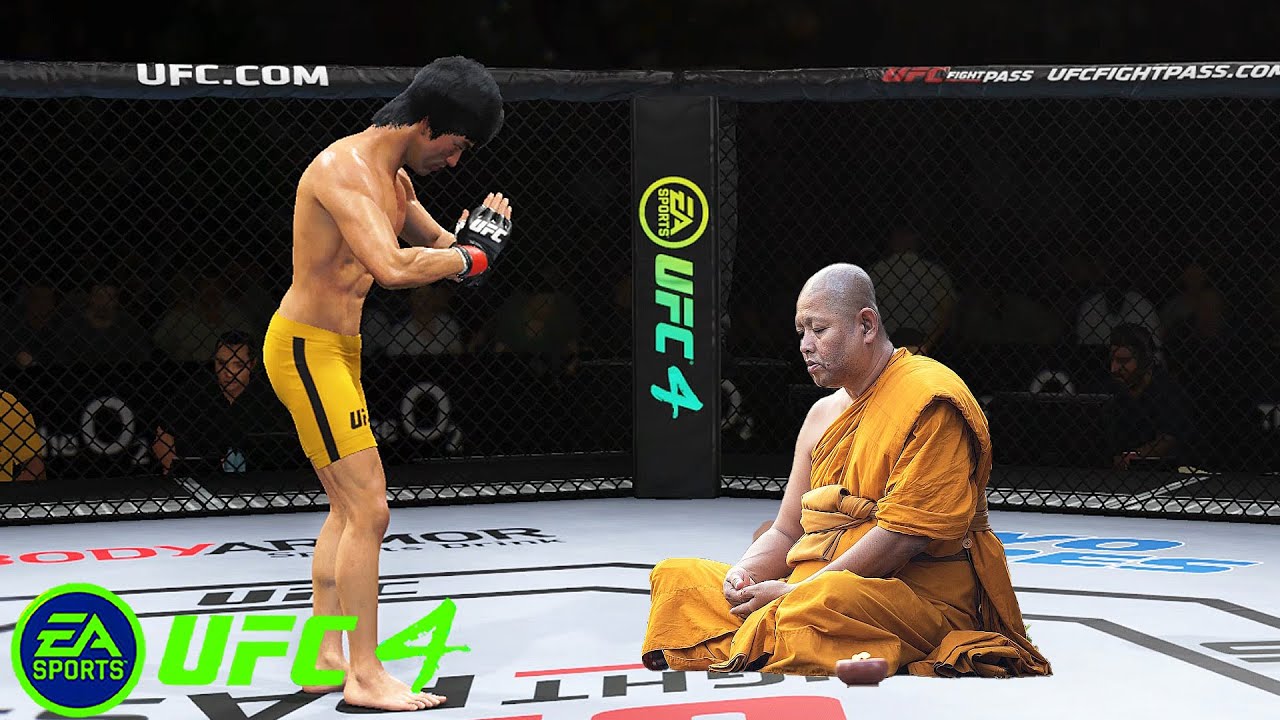 UFC4 Bruce Lee vs Li Jinglin EA Sports UFC 4 - Super Battle - YouTube