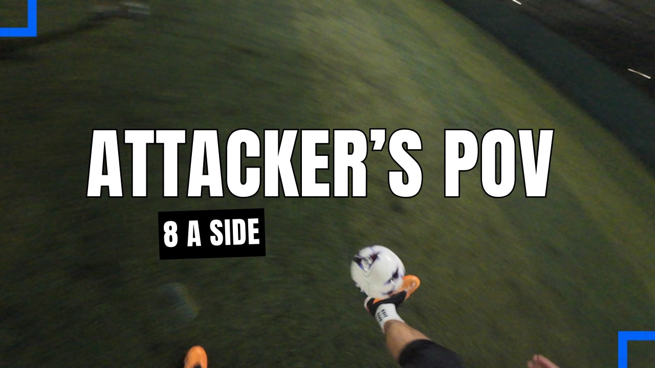 Inside the Game: Attacker's POV #2 | 8-a-side Football Highlights - YouTube