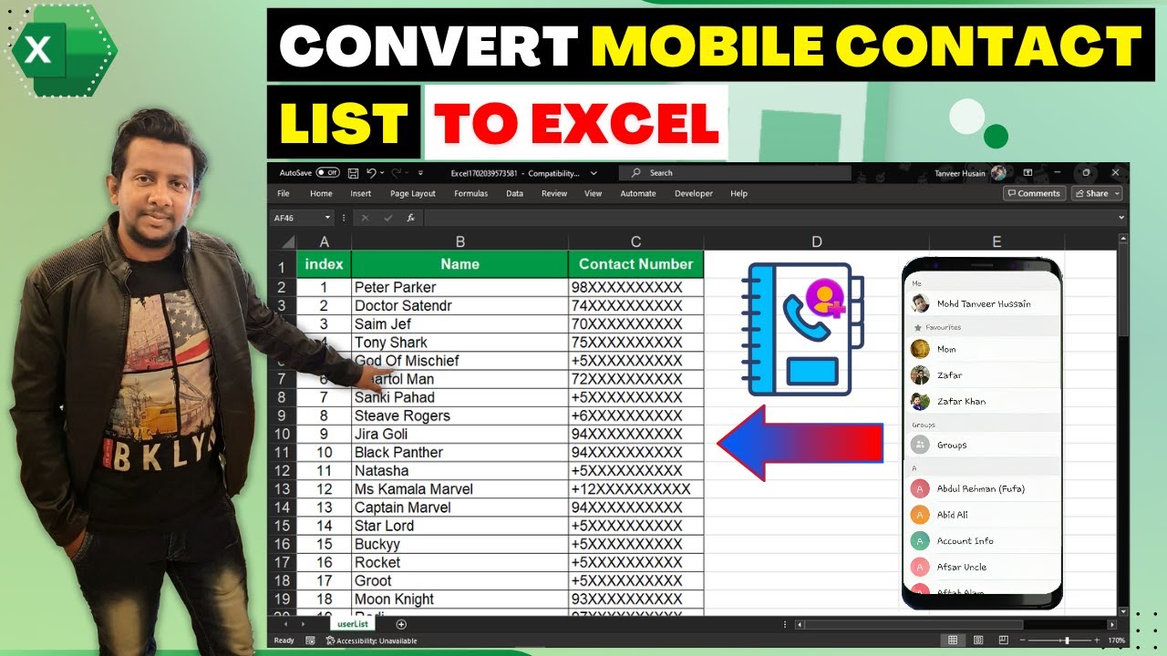 How To Convert Mobile Contact List To Excel Transfer Contacts From Android To Excel YouTube how-to-convert-mobile-contact-list-to-excel-transfer-contacts-from-android-to-excel-youtube