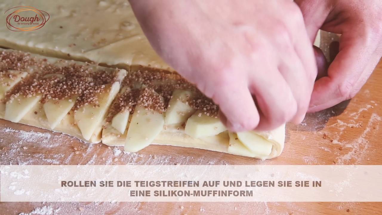 Dough by Danvo - Apfel Muffin - YouTube
