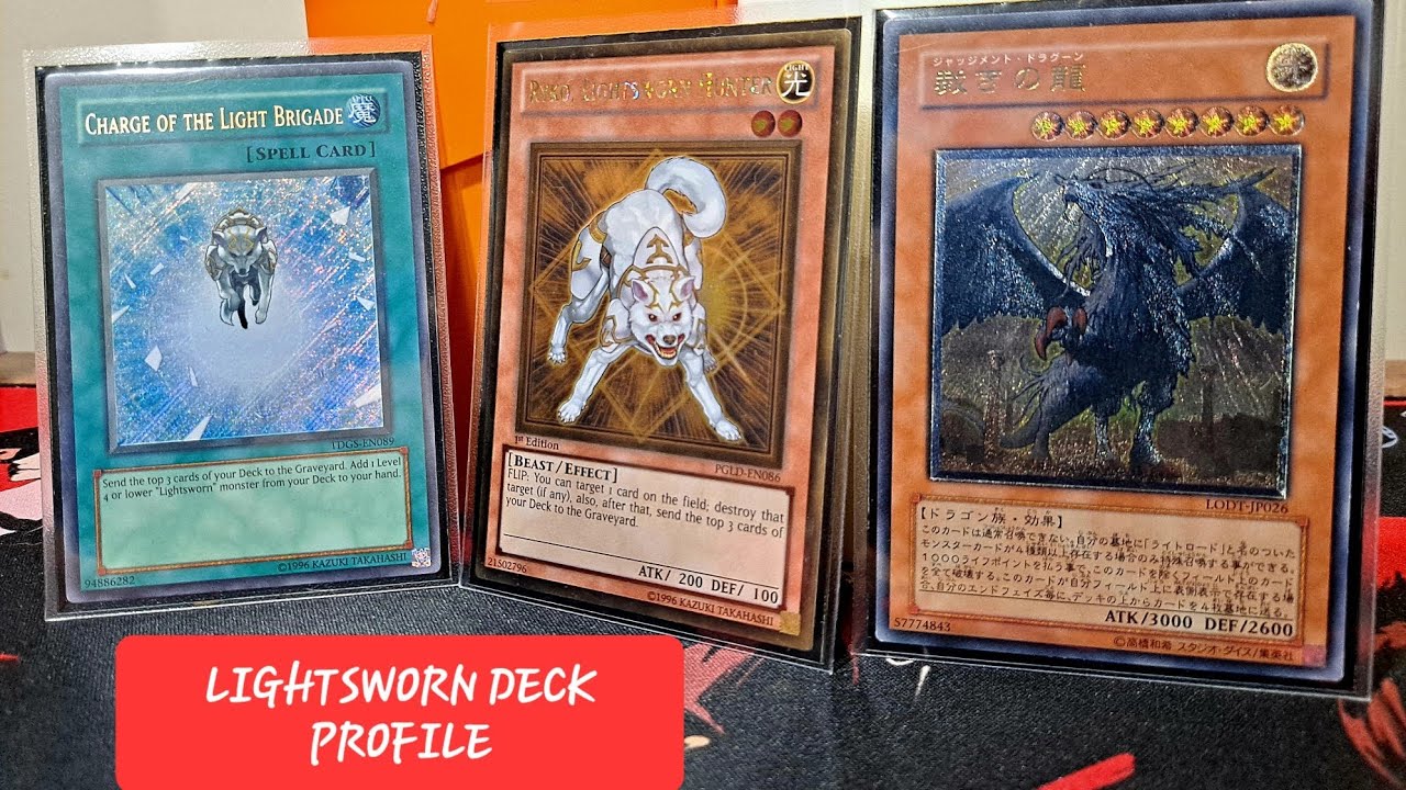 YUGIOH TCG // LIGHTSWORN DECK PROFILE // EDISON FORMAT - YouTube